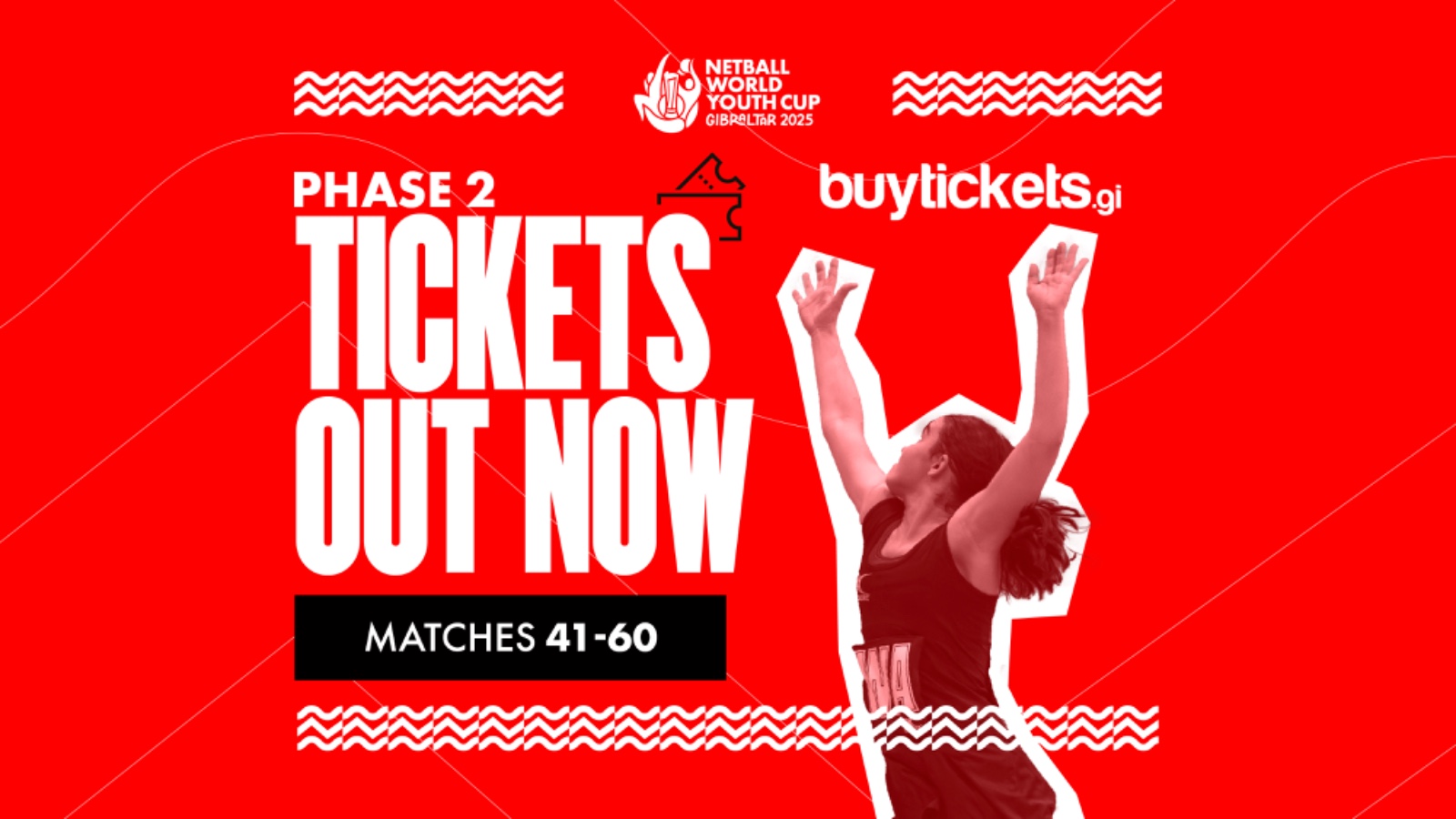 Netball World Youth Cup 2025 Releases Further Tickets – NWYC 2025 Gibraltar